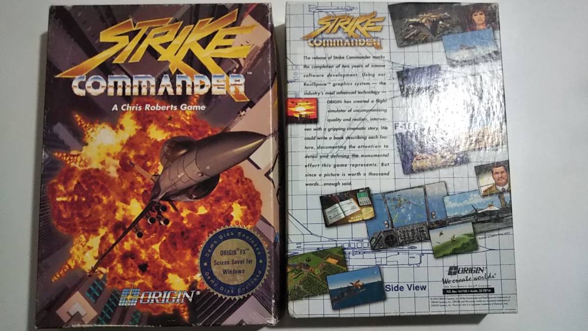 【やや傷や汚れあり】Strike Commander ストライク・コマンダー (ORIGIN) [IBM-PC] の落札情報詳細| ヤフオク ...