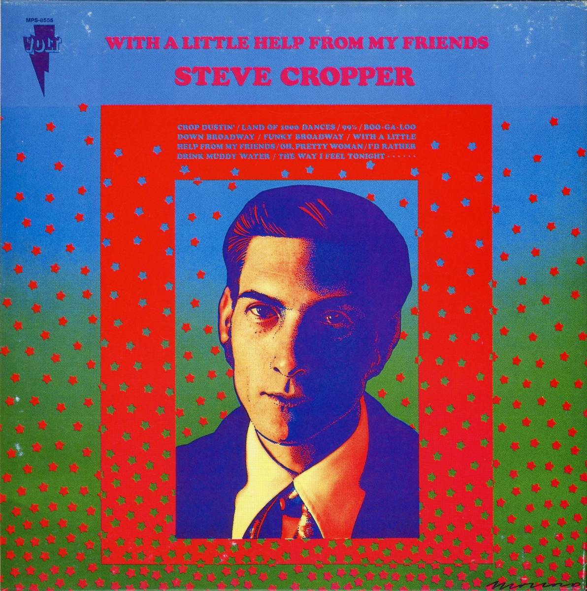 【やや傷や汚れあり】Rare Groove/インストファンク/ソウル STEVE CROPPER / With A Little... (1969) レア廃盤 ex.Booker T ...