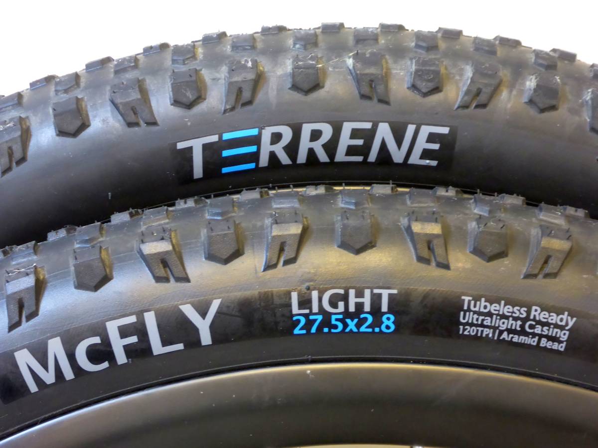 【未使用に近い】TERRENE McFLY Light 27.5 x 2.8 セミファット タイヤ 2本セットの落札情報詳細 - ヤフオク落札 ...