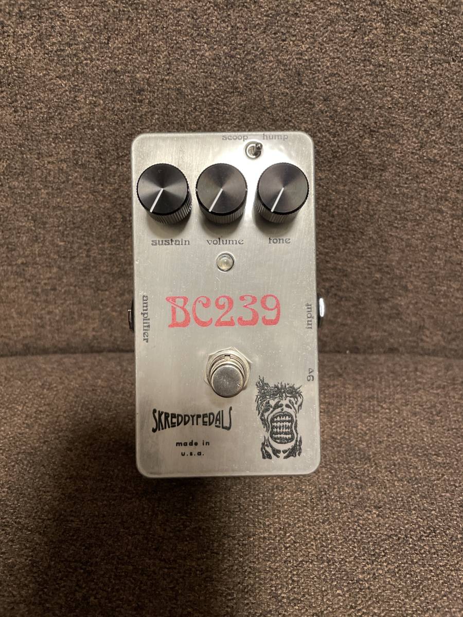 【未使用に近い】SKREDDY PEDALS / BC239 / ファズ 新古品の落札情報詳細 - ヤフオク落札価格検索 オークフリー