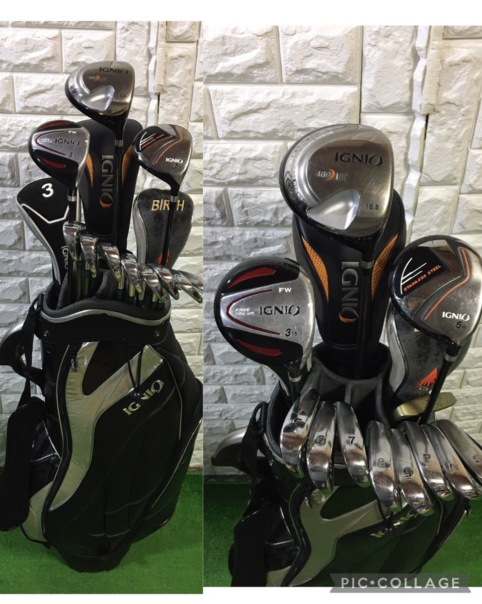 【傷や汚れあり】T839 IGNIO（イグニオ） スタンド式 キャディバッグ ピンク系 ゴルフバッグ の落札情報詳細| ヤフオク落札価格情報 ...