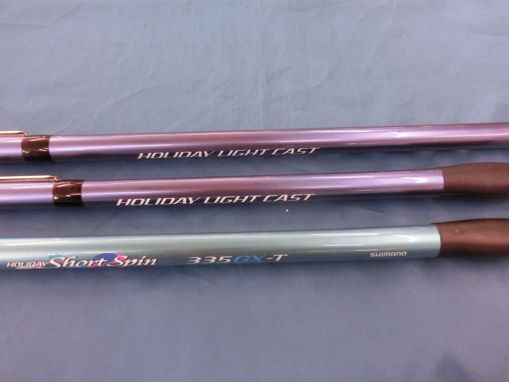 【やや傷や汚れあり】シマノ ホリデー ライトキャスト 300HX－T，390HX－T、ショートスピン 335GX－Tの落札情報詳細 - Yahoo!オークション落札価格検索 オークフリー