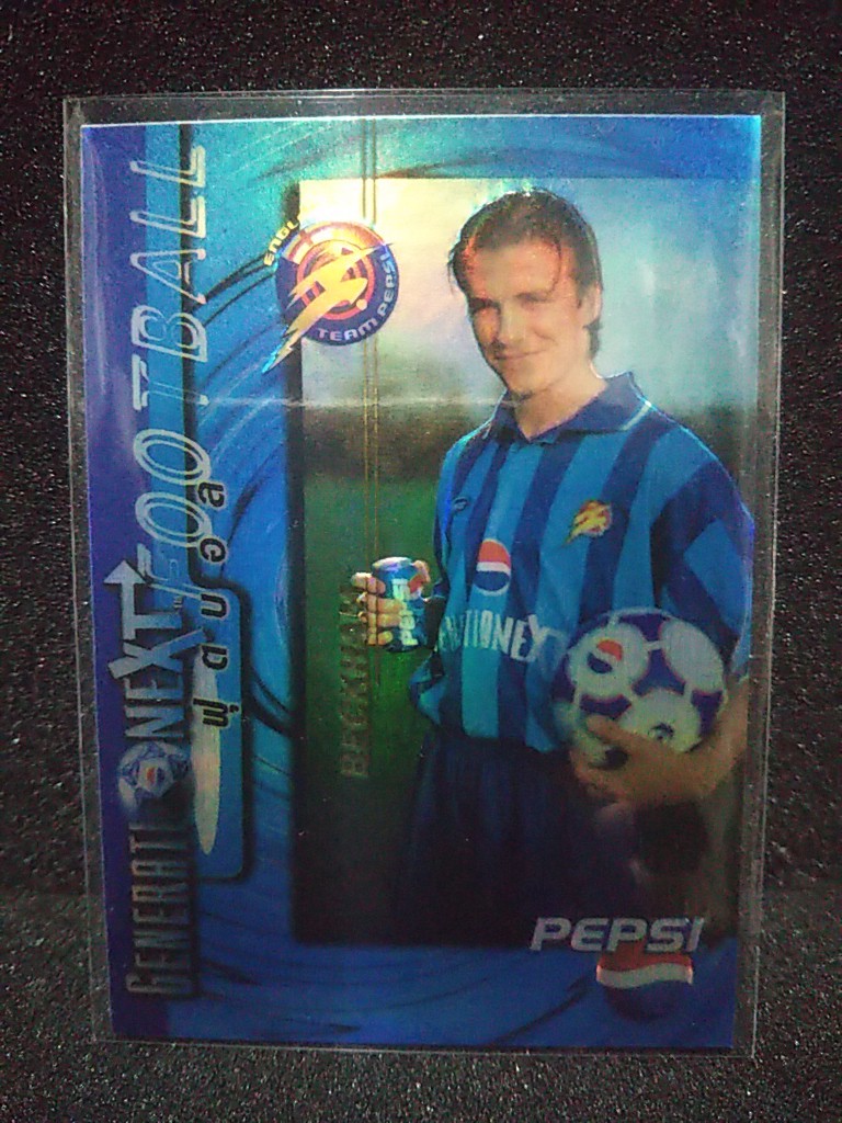 【目立った傷や汚れなし】1997 PEPSI Team Pepsi Next Generation Football #98 David ...