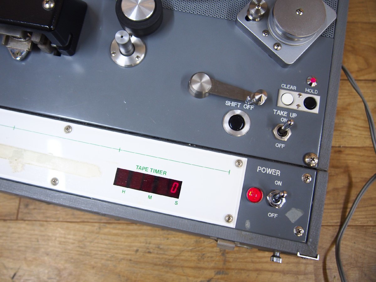 【傷や汚れあり】☆【1F1014-1】 DENON デノン TAPE REPRODUCER オープンリール 編集機 DN-83P-K 回転ok ...
