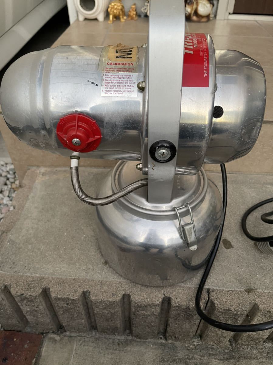 【傷や汚れあり】 Fogmaster TRI-JET フォグマスター トライジェット 6208 消臭剤噴霧器 除菌清掃作業 【NO12】の落札 ...