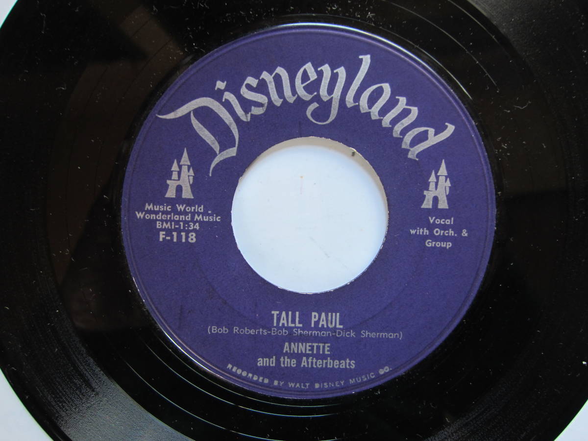 【傷や汚れあり】EP (US盤）Tall Paul／Annetteの落札情報詳細 - ヤフオク落札価格検索 オークフリー