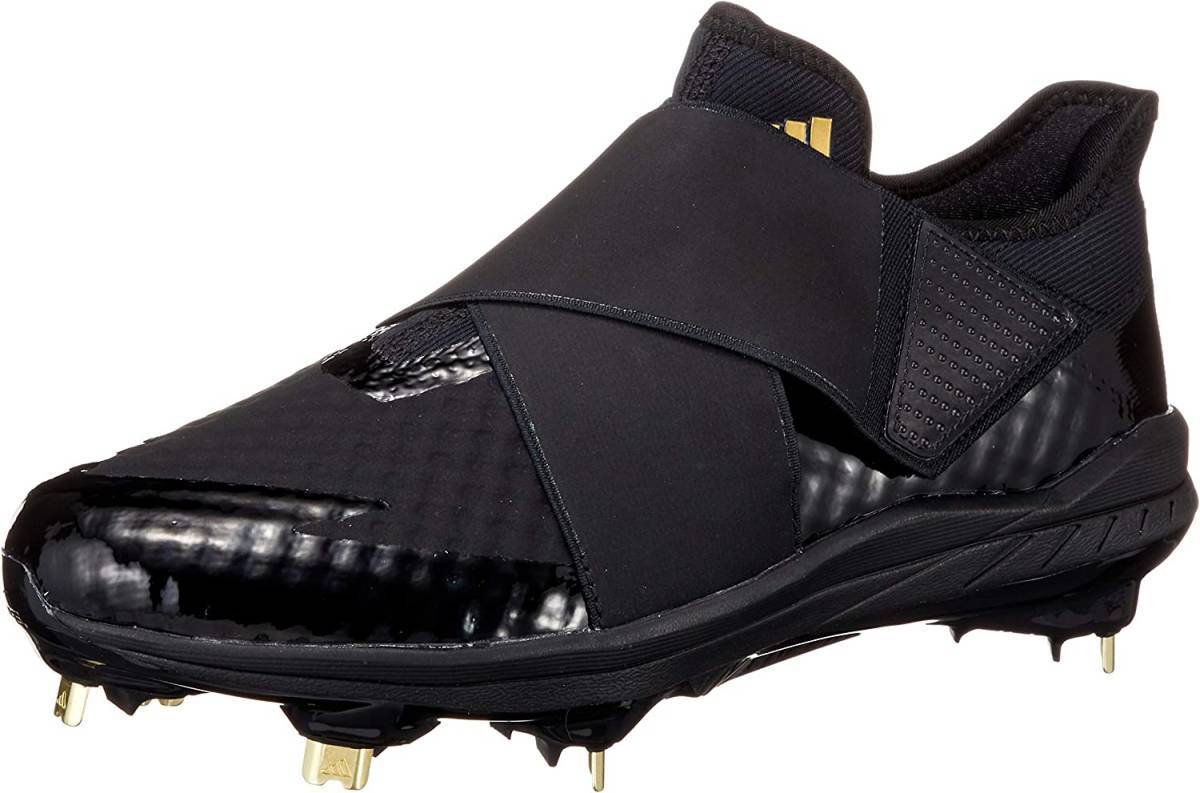 【未使用】adidas Afterburner 7 Grail AC ベースボールスパイク FW3878(コアブラック×コアブラック×ゴールド ...