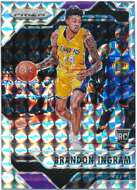 【目立った傷や汚れなし】brandon Ingram Nba 2016 17 Panini Prizm Mosaic Rc Rookie