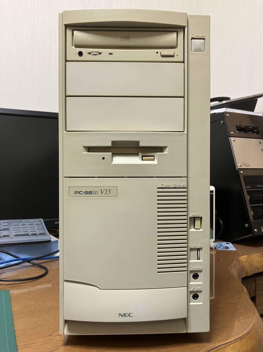 【全体的に状態が悪い】NEC PC-9821V13 ジャンク品 の落札情報詳細| ヤフオク落札価格情報 オークフリー