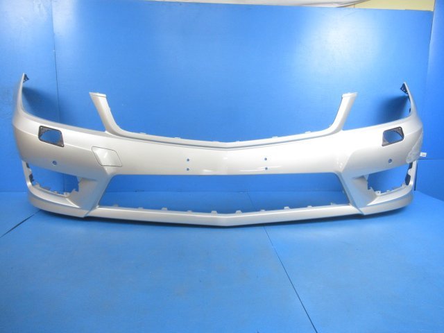 【傷や汚れあり】ベンツ Cクラス W204 後期 純正 フロントバンパー A2048807847 シルバー (M076472)の落札情報詳細 ...