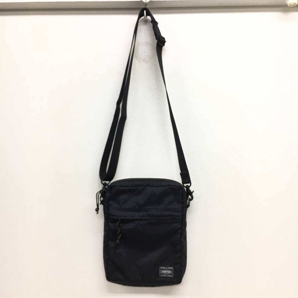 【やや傷や汚れあり】 PORTER TRAVEL COUTURE by LOWERCASE ショルダーバッグ 黒 ポーター URBAN ...