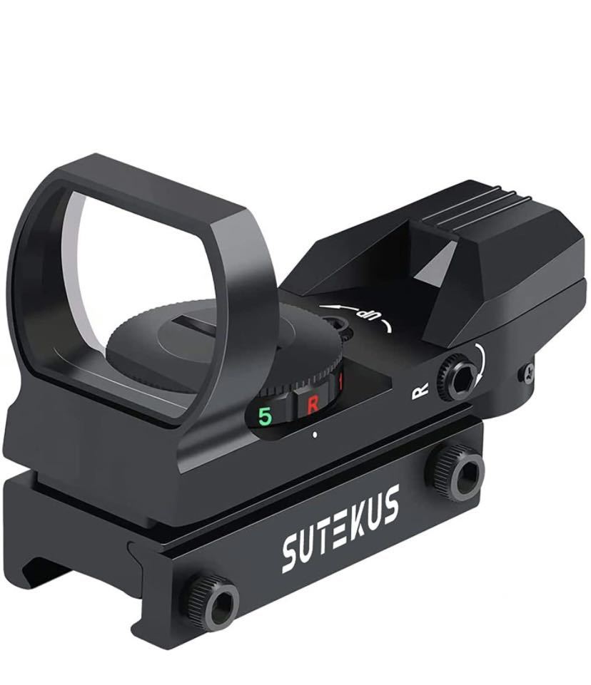 【未使用】Sutekus 【1 マルチドット 照準器 ドットサイト 2色 4パターン 20mmレール規格対応[正規品] (照準器本体のみ)の落札情報詳細 - ヤフオク落札価格検索 オークフリー
