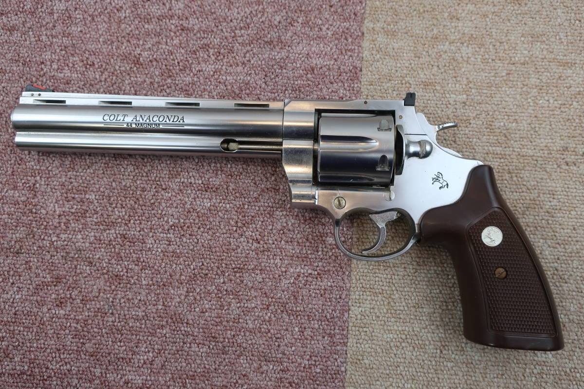 【やや傷や汚れあり】 HS/ マルシン工業 COLT ANACONDA コルト アナコンダ 44マグナム ASGK ガスガン エアーソフトガン ...