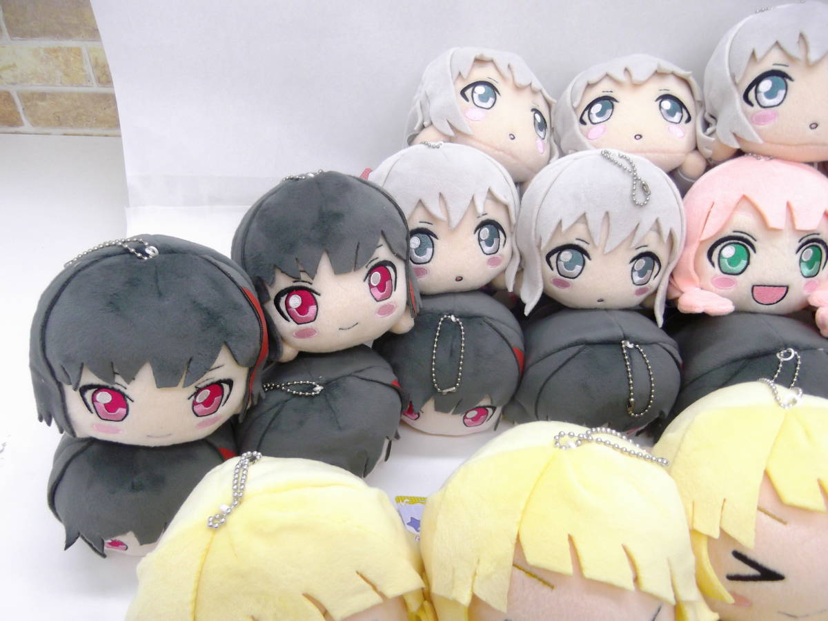 【傷や汚れあり】【32】セガ バンドリ! ガールズバンドパーティー! 寝そべりぬいぐるみ Afterglow School Days ...
