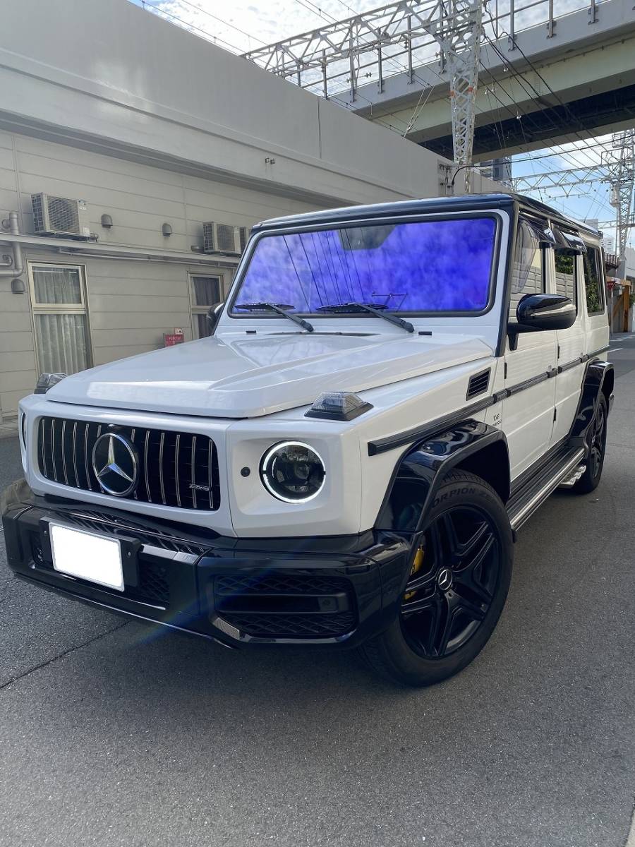 【走行距離 116,000 km】売切 限定車 現行W463a G63仕様 AMG6本マフラー ゴースト3面 YouTube 赤白革シート ...
