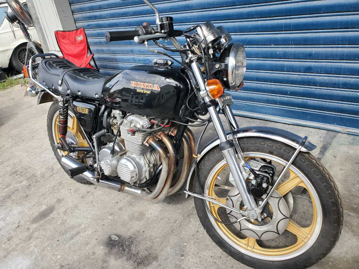 【傷や汚れあり】再出品！！ 昭和50年式 ヨンフォア CB400four 国内 車検令和6/1の落札情報詳細 - ヤフオク落札価格検索 オークフリー