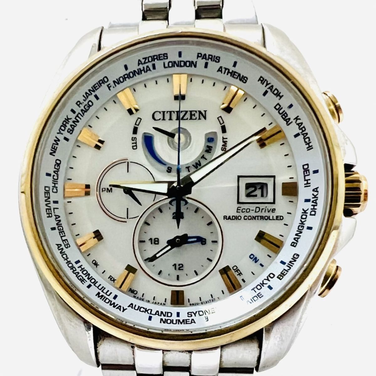 【傷や汚れあり】L848-K32-1026 CITIZEN シチズン エコドライブ LIMITED EDITION H820-T021701 ...