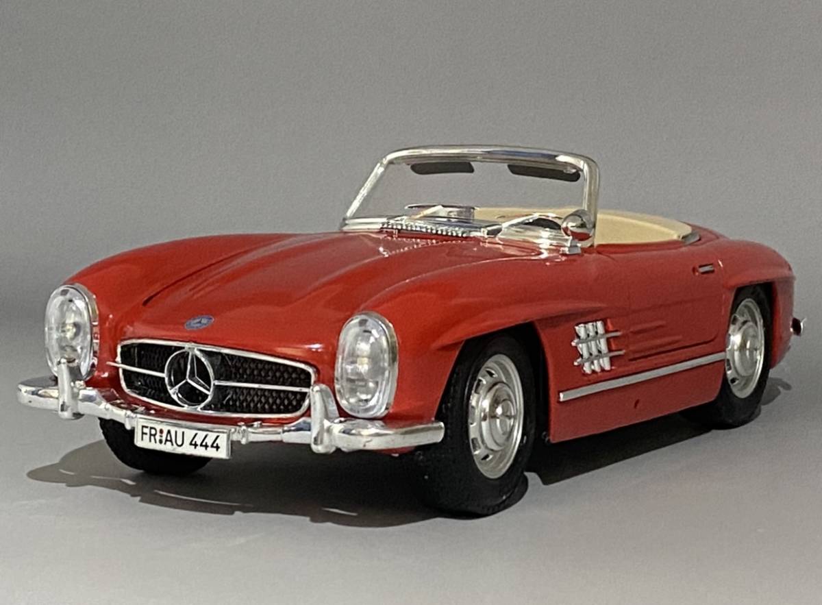 【やや傷や汚れあり】Bburago 1/18 Mercedes Benz 300 SL Roadster (1957) SL-Class ...