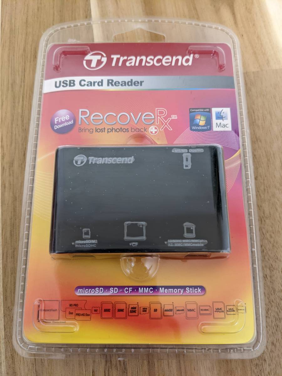 【未使用】【New】Transcend USBマルチカードリーダー/ライター P8 ブラック TS-RDP8K の落札情報詳細 - ヤフオク落札価格検索 オークフリー