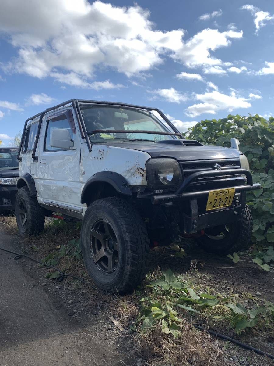 【走行距離 235,000 km】クロカンjb23ジムニー！フルカスタム！5リンク足回り！ja11トランスファー！ボディリフト！の落札情報詳細 - ヤフオク落札価格検索 オークフリー