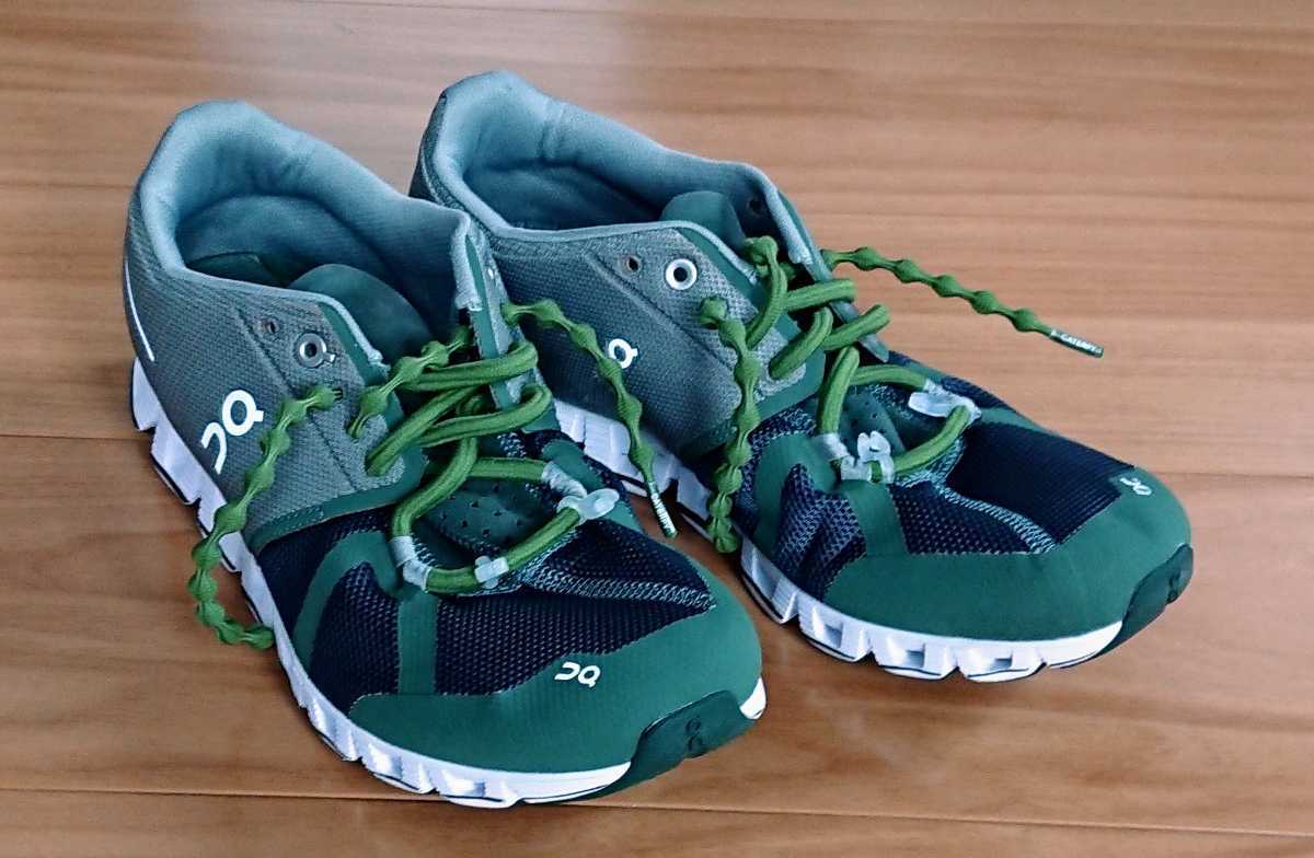 【目立った傷や汚れなし】美品on シューズ8 26cm カーキ ランニング ジョギング トレラン クラウド トレイルLA ALTRA SPORTIVA LALO RAPTOR HOKA ...