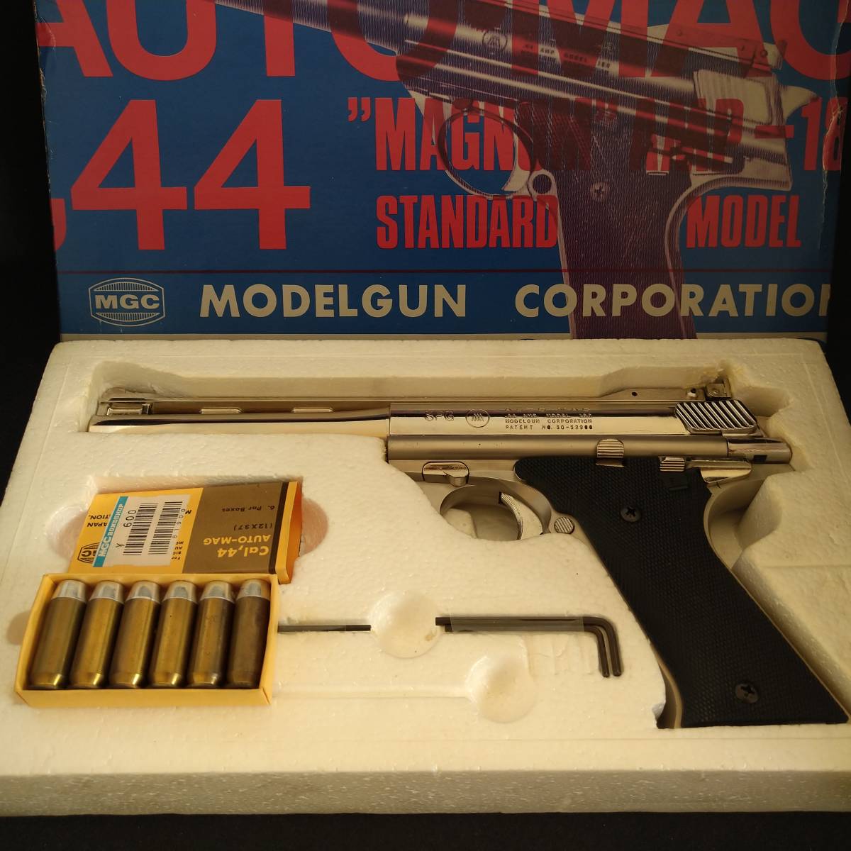 【やや傷や汚れあり】MGC 44オートマグ シルバー の落札情報詳細 - ヤフオク落札価格検索 オークフリー