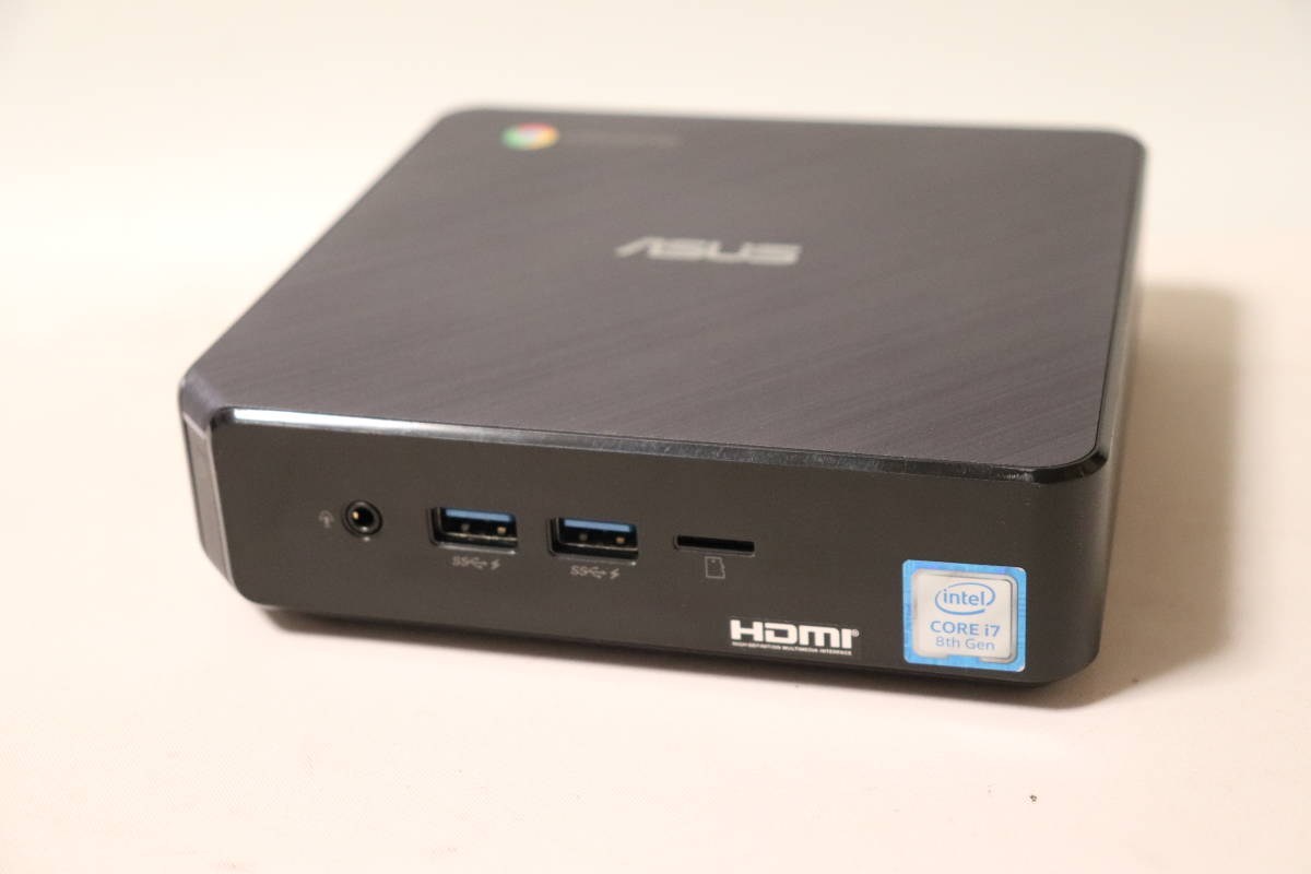 【傷や汚れあり】【2台セット】M460. ASUS / Chromebox 3 / Core i7-8550U / 4GBメモリ / SSD ...