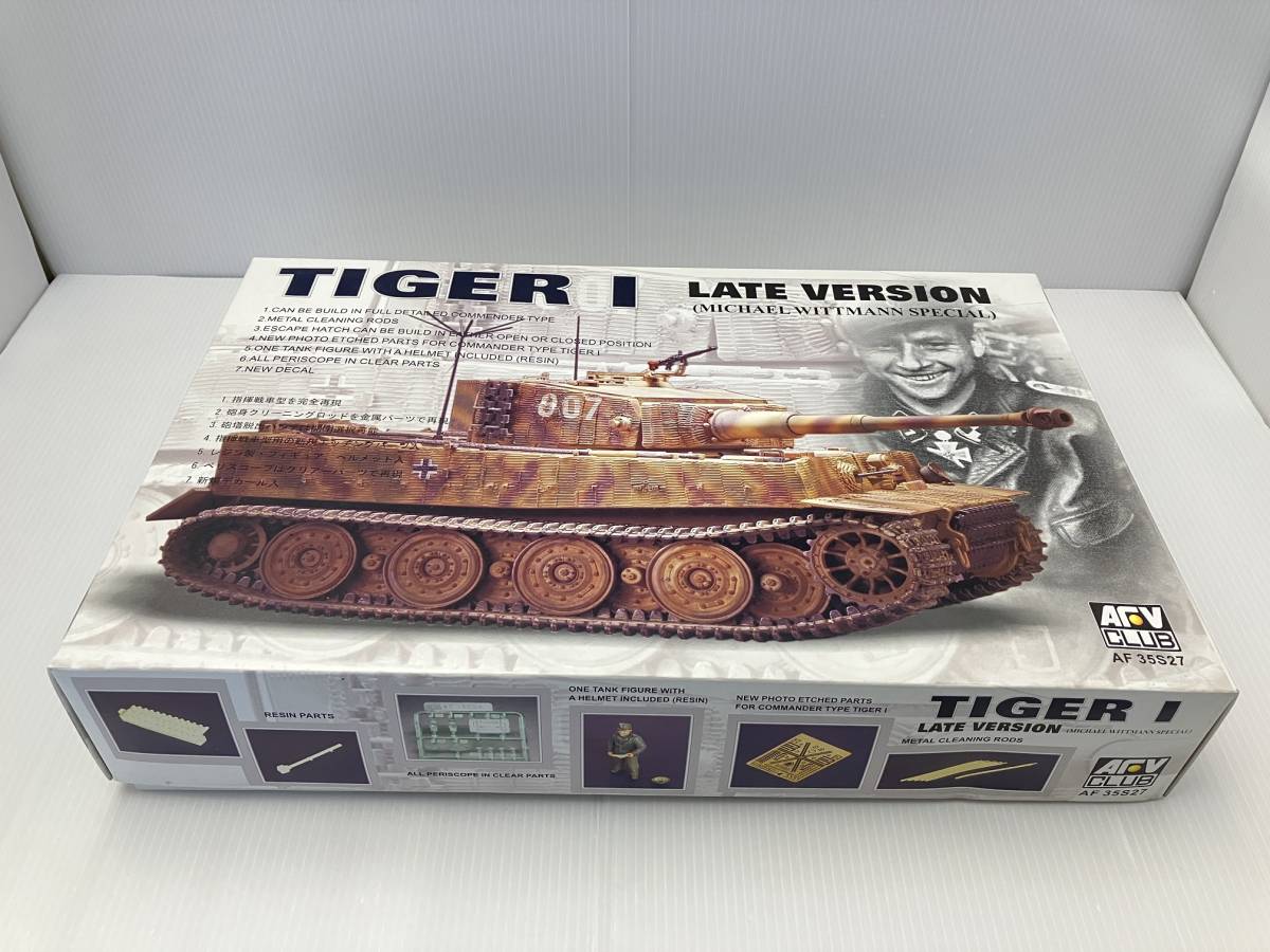 【やや傷や汚れあり】K-000532 1/35 TIGER I LATE VERSION MICHAEL WITTMANN SPECIALの ...