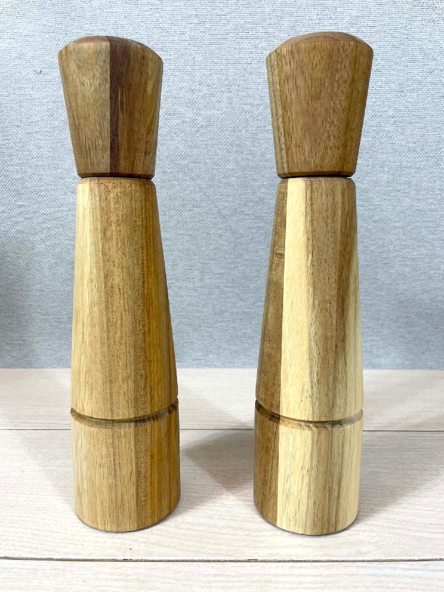 【目立った傷や汚れなし】TS2544_Ts モデルR展示品 キッチン雑貨 ソルト&ペッパーミル W66 H272 D66 の落札情報詳細 ...