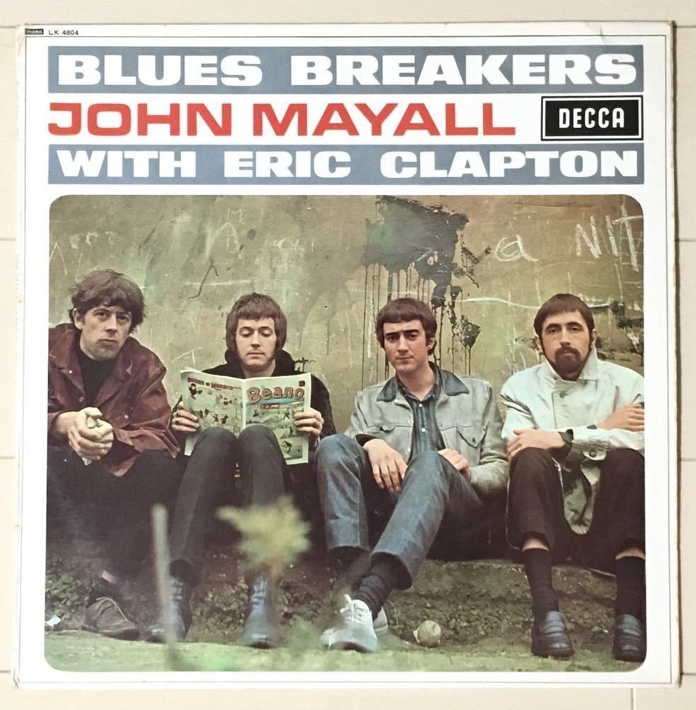 【やや傷や汚れあり】英原盤 John Mayall With Eric Clapton Blues Breakers 初版 FlipBack ...