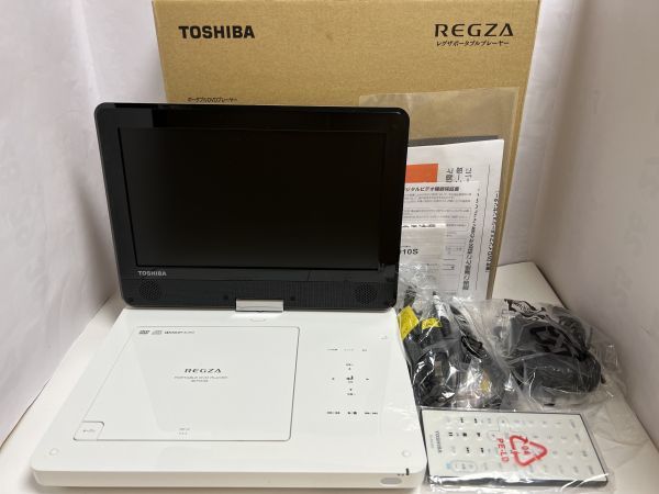 【目立った傷や汚れなし】東芝 TOSHIBA REGZA 10.1インチ ポータブルDVDプレーヤー SD-P1010S 2019年製 動作品 状態良 長時間再生 箱付属品完備 の落札情報詳細 ...