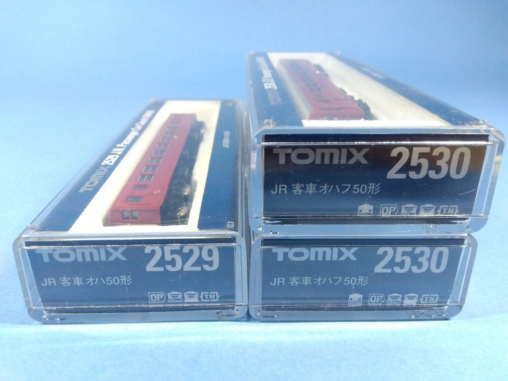 【未使用に近い】★TOMIX 2529 JR客車オハ50形 2530 JR客車オハフ50形 トミックス Nゲージの落札情報詳細 - ヤフオク ...