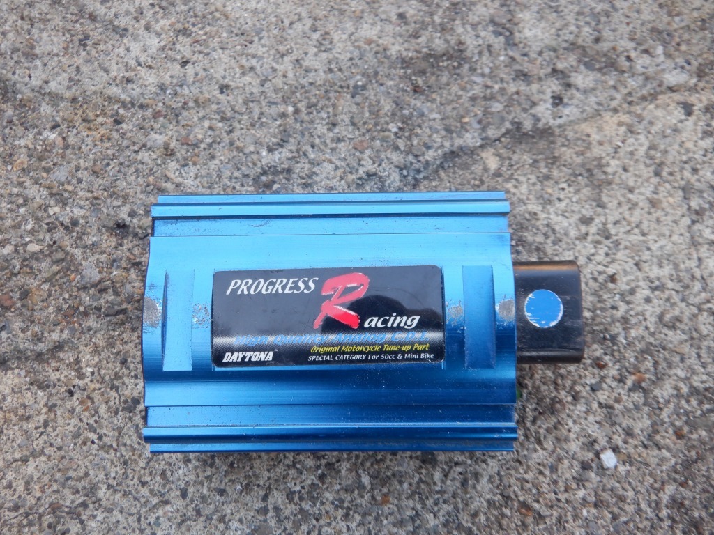 【やや傷や汚れあり】ZZ CA1PB デイトナ プログレスレーシング リミッターカット CDI 青 作動OK! MM の落札情報詳細 ...