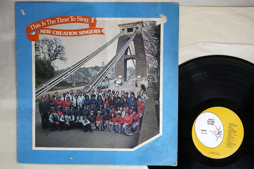 【やや傷や汚れあり】UK-ORIGINAL NEW CREATION SINGERS/THIS IS THE TIME TO SING ...