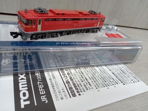 【やや傷や汚れあり】Nゲージ TOMIX 9183 JR EF67-100形電気機関車(101号機・更新車)の落札情報詳細 - ヤフオク落札価格検索 オークフリー