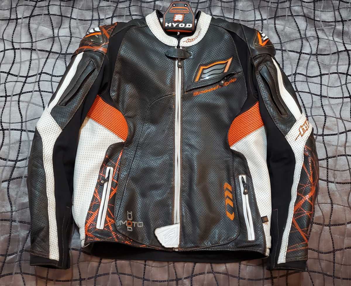 【やや傷や汚れあり】【最高峰3L】HYOD DEVAC 3Lサイズ SP D3O ST-X LEATHER JAC 三点D3Oパッド インナー付き レーシング ヒョウドウ デバックの落札情報 ...