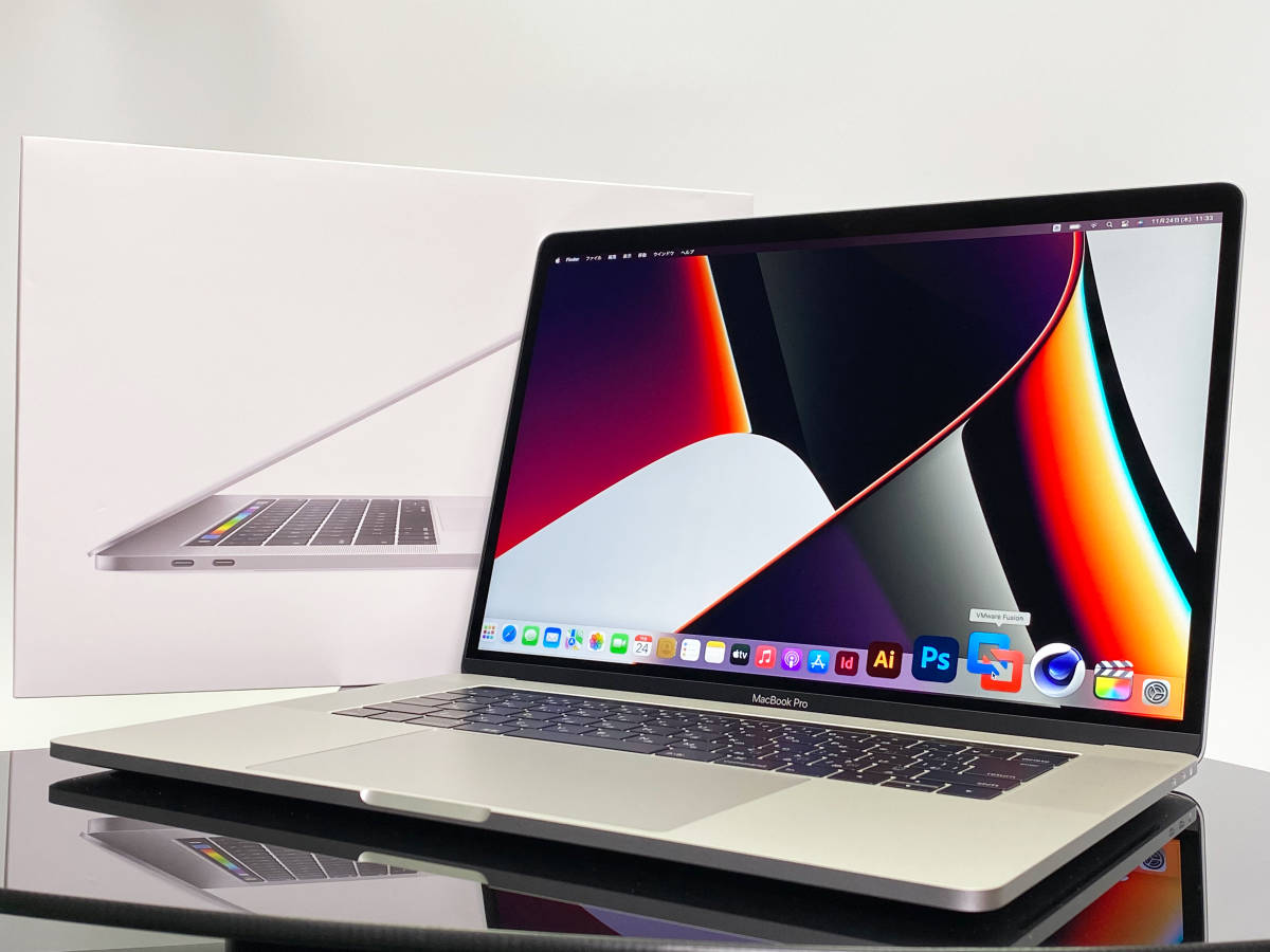 【未使用】【新品】MacBook Pro A1707/Core i7シルバー 15インチTouch Bar . Touch ID/Mac OS ...