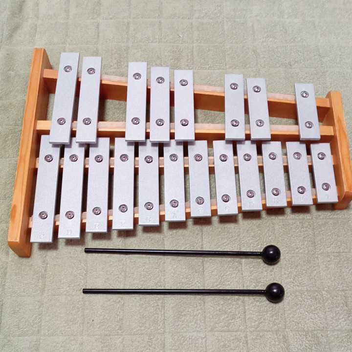 【やや傷や汚れあり】EMUL エミュール★鉄琴 半音付き(20音) MTGL-12SLH★バチなしの落札情報詳細 - ヤフオク落札価格検索 ...