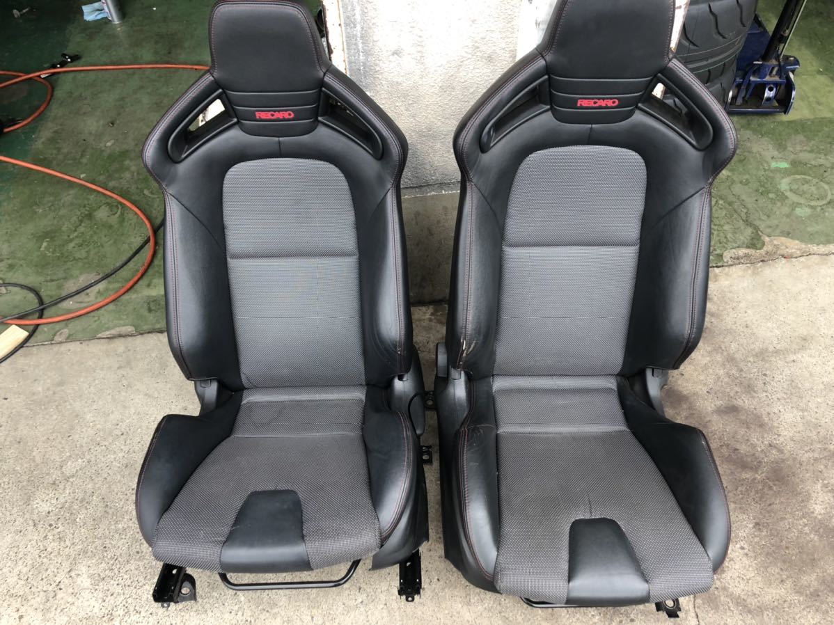 【傷や汚れあり】RX-8後期RS純正RECAROシート RECARO 純正シート レカロ レカロシート 左右セット マツダ 後期 スピリットR ...