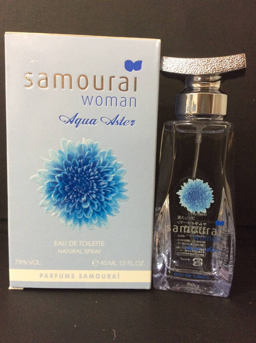 【未使用に近い】#6451 未使用香水 samourai woman aqua aster EDT 40ml サムライウーマンアクアアスターの落札情報詳細 - ヤフオク落札価格検索 オークフリー