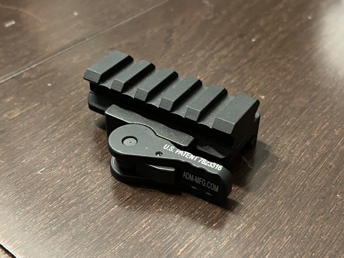 【未使用に近い】☆ 実物 American Defense アメリカンディフェンス ADM PICATINNY RISER MOUNT 5 ...