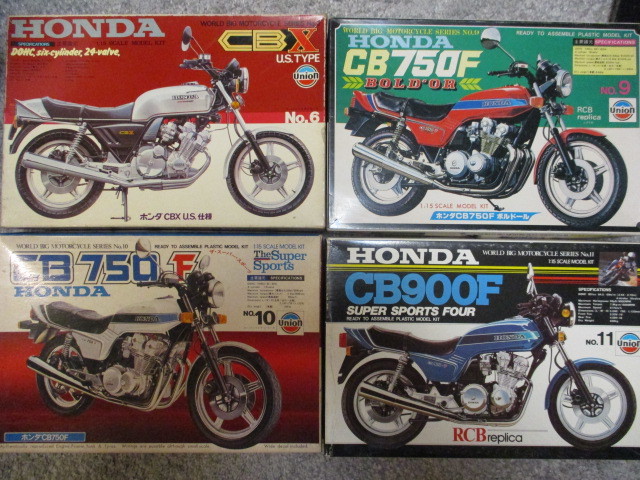 【やや傷や汚れあり】ユニオン 1/15 ホンダ CBX1000 CB750F CB900F ボルドール 4台セット 当時物 絶版 希少 昭和のバイク の落札情報詳細 - Yahoo ...