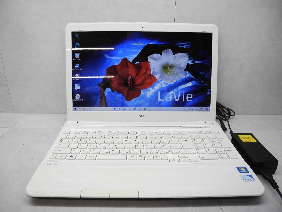【目立った傷や汚れなし】☆NEC☆LaVie☆LS150/HS6W☆Pentium B970 2.30GHz/4GB/750GB/Sマルチ ...