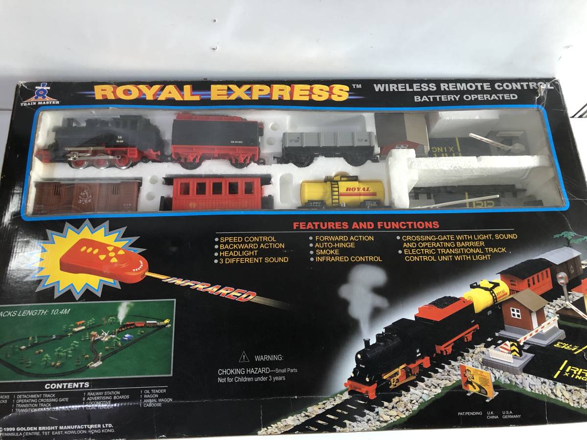 【傷や汚れあり】④t587 TRAIN MASTER トレインマスター Master Railway ROYAL EXPRESS ロイヤル ...