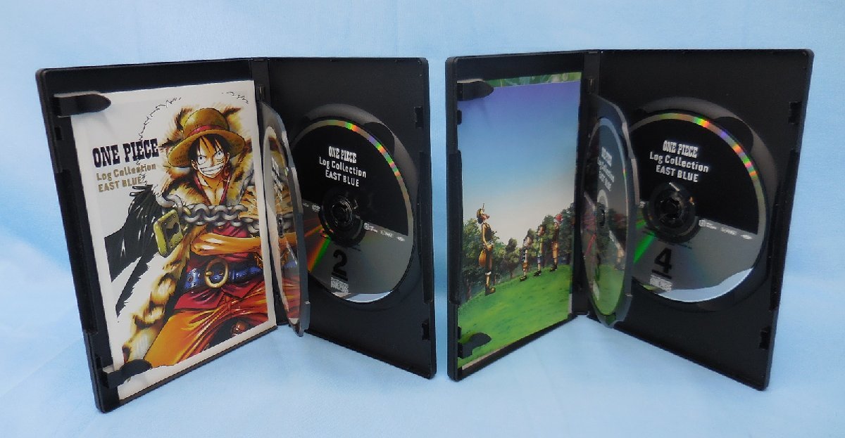 【やや傷や汚れあり】DVD 中古 ONE PIECE LOG COLLECTION 5本まとめて 帯付き /EAST BLUE/NAMI ...