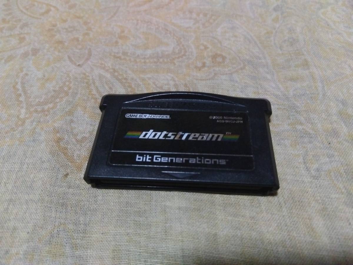 【やや傷や汚れあり】★GBA bit Generations dotstream ビットジェネレーションズ ドットストリーム ソフトのみ★の落札情報詳細 - ヤフオク落札価格検索 オークフリー