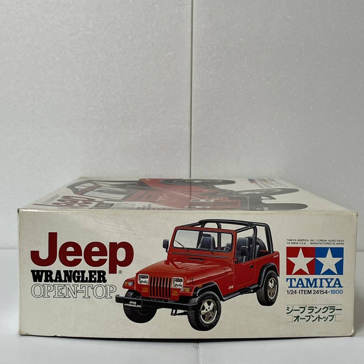 【未使用】【1円スタート】ジープ ラングラー オープントップ JEEP WRANGLER OPEN TOP 1/24 タミヤ TAMIYA ...