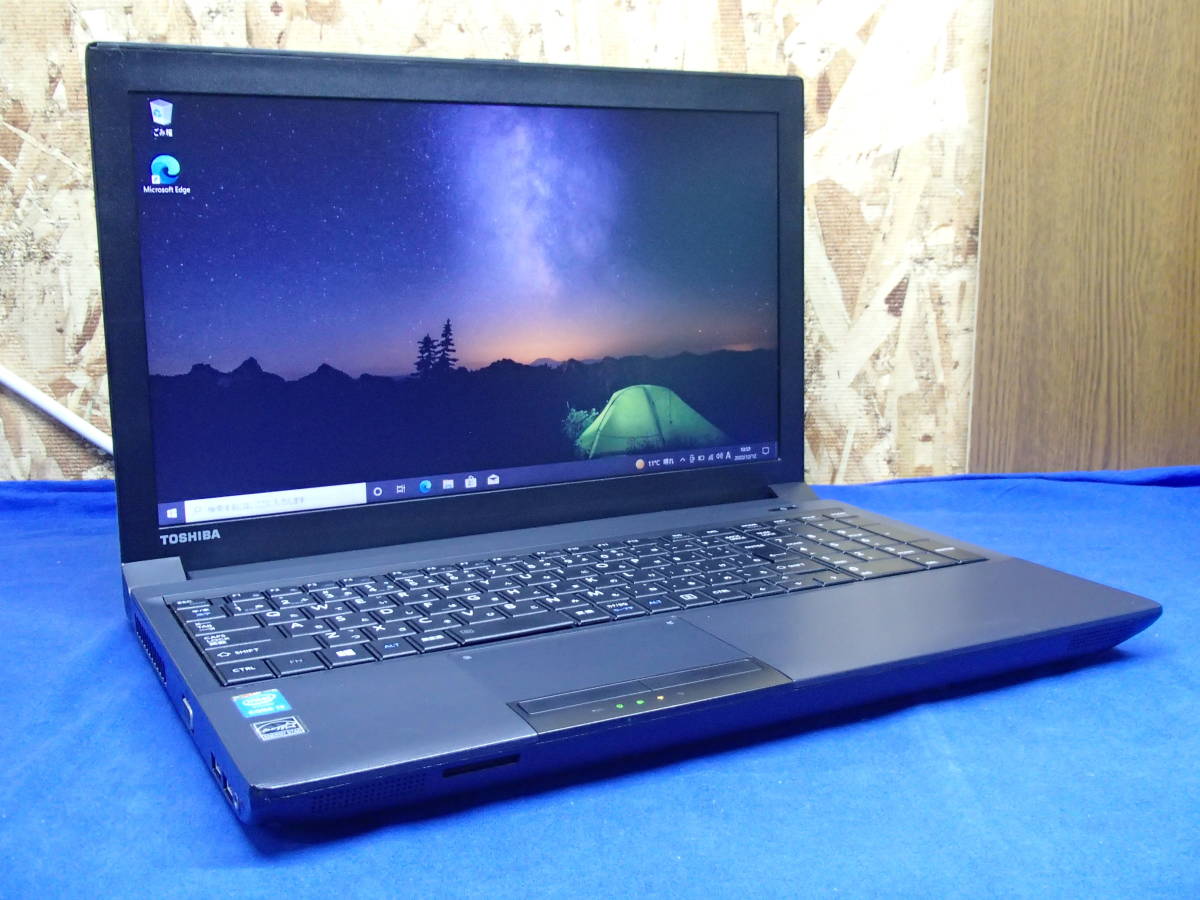 【目立った傷や汚れなし】 TOSHIBA dynadook Satellite Pro B554/U PB554UFM427AA81 ...
