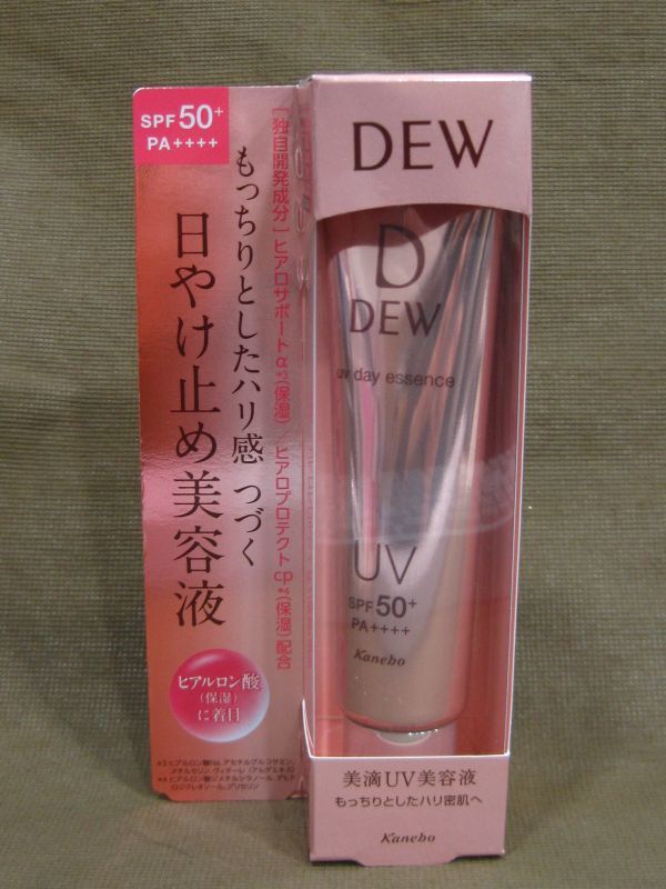 【未使用】M8-194 即決 未開封品 Kanebo DEW カネボウ デュー UVデイエッセンス 日やけ止め美容液 40gの落札情報詳細 - ヤフオク落札価格検索 オークフリー