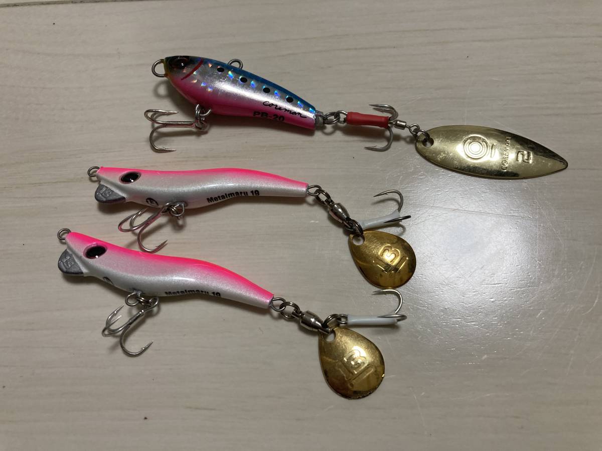 【やや傷や汚れあり】BREADEN ブリーデン metalmaru メタルマル 19g 2個 COREMAN コアマン PB-20の落札情報 ...